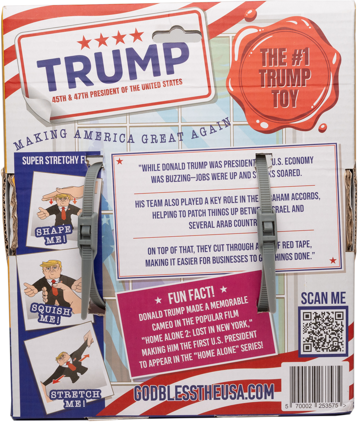 President Donald J. Trump Toy – God Bless The USA