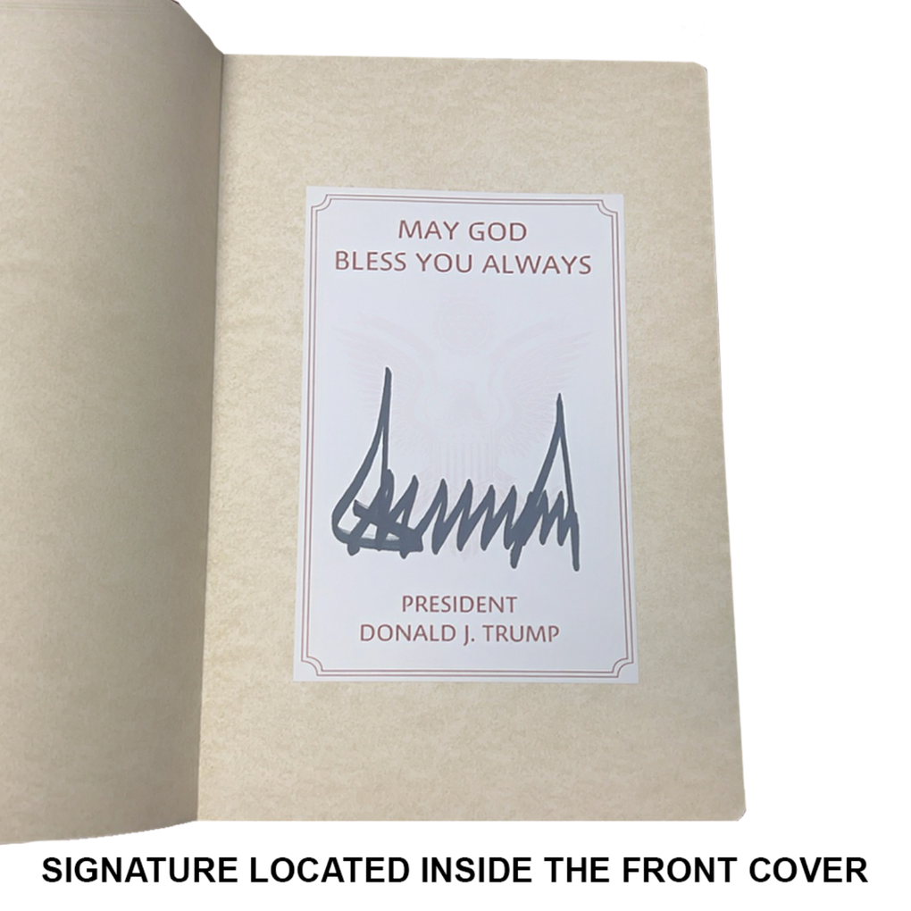 President Donald J. Trump Signature Edition Bible - Only 6 Remaining ...