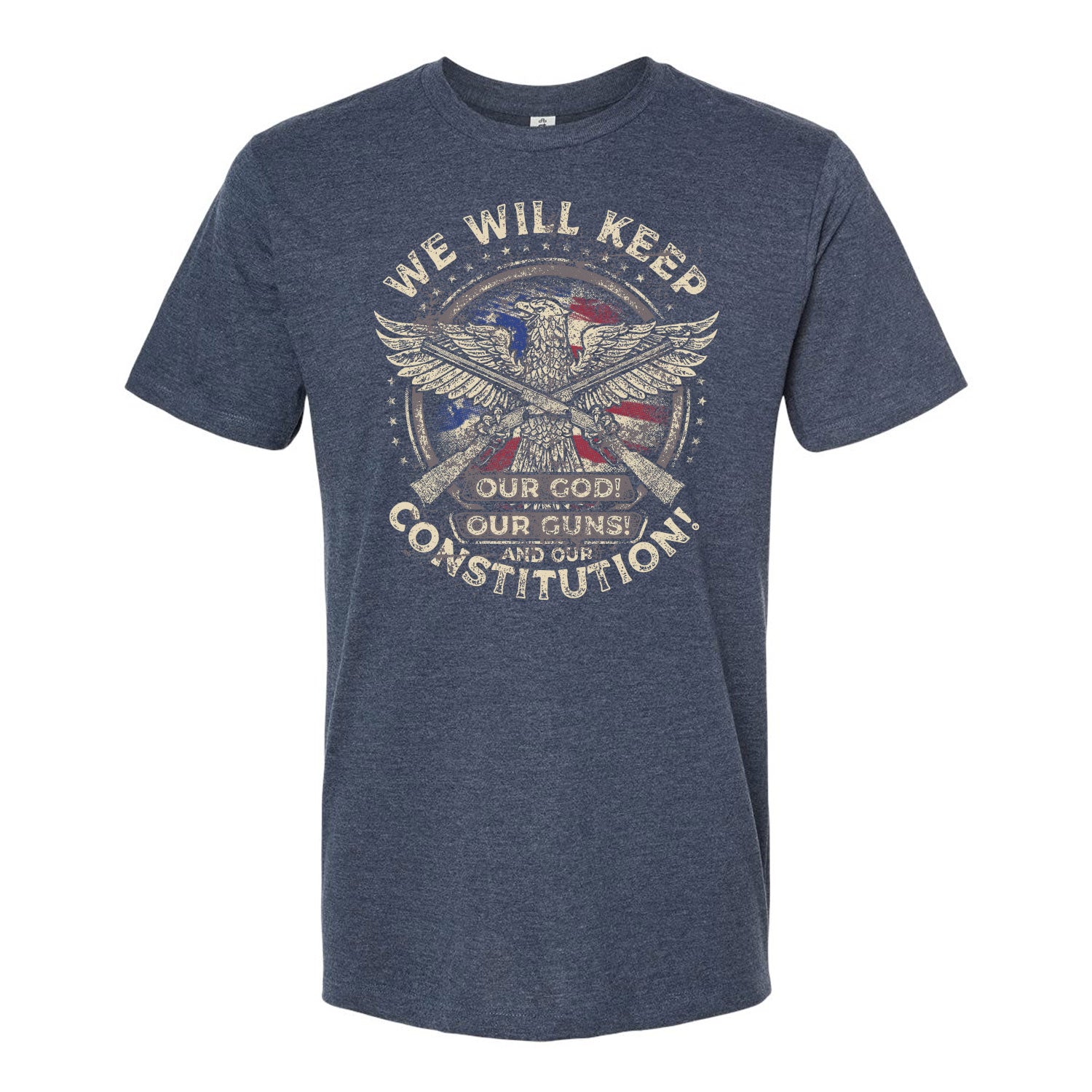 God, Guns, and Constitution Tee – God Bless The USA